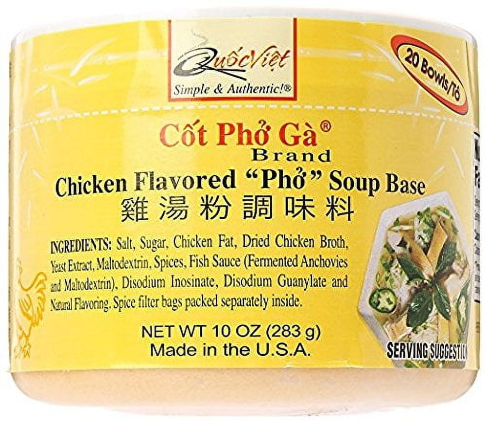 Quoc Viet Foods Chicken Flavored Pho Soup Base (Cot Pho Ga) - 2 Pack ...