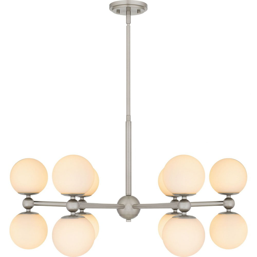 PCELS5031BN-Quoizel Lighting-Elser - 12 Light Chandelier In Modern ...