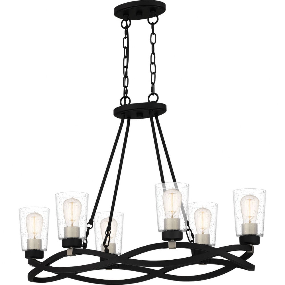 Quoizel Lighting - Overlook - 6 Light Island In Traditional Style-23.25 ...