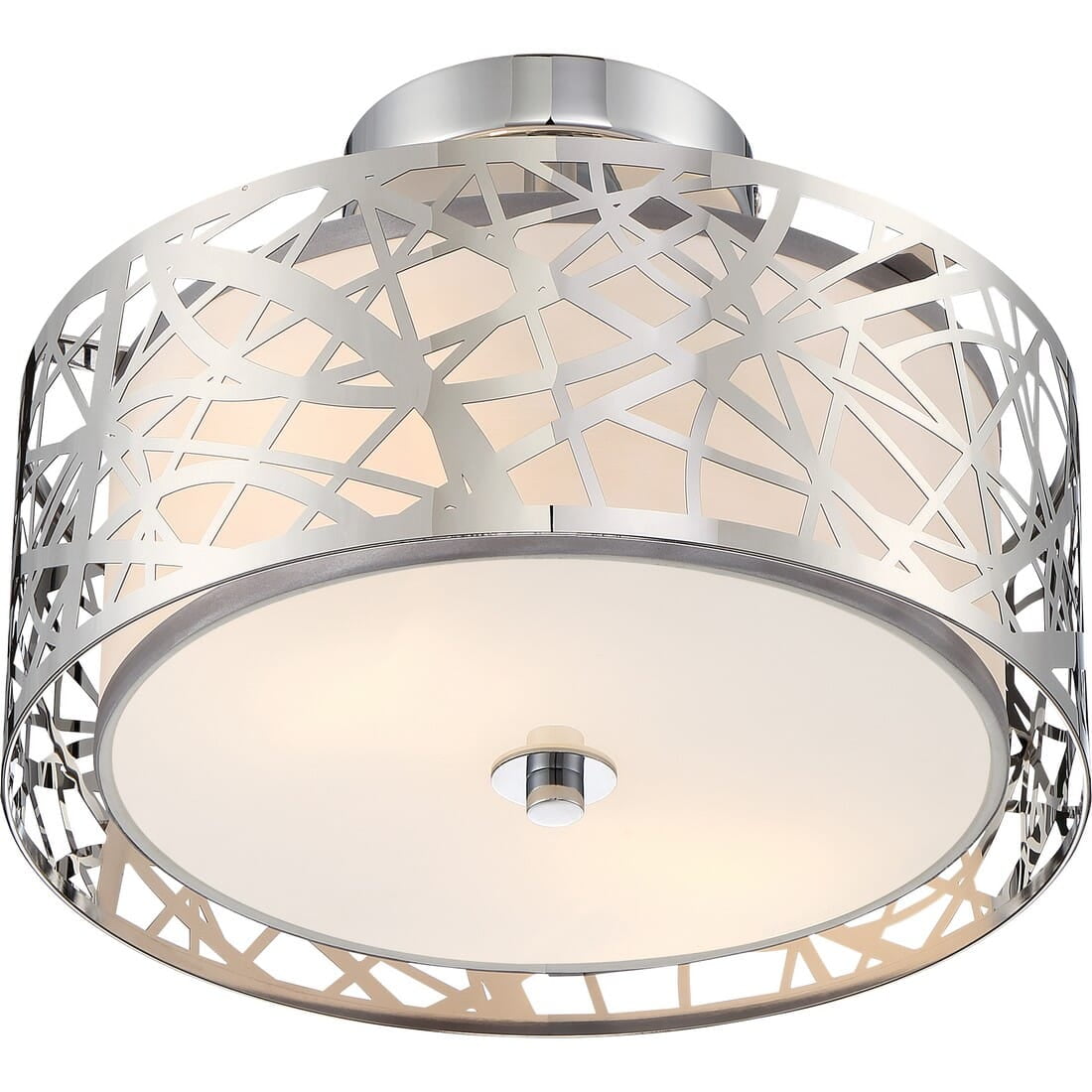 Quoizel PCAE1712C Platinum Collection Abode 2-Light Semi-Flush in ...