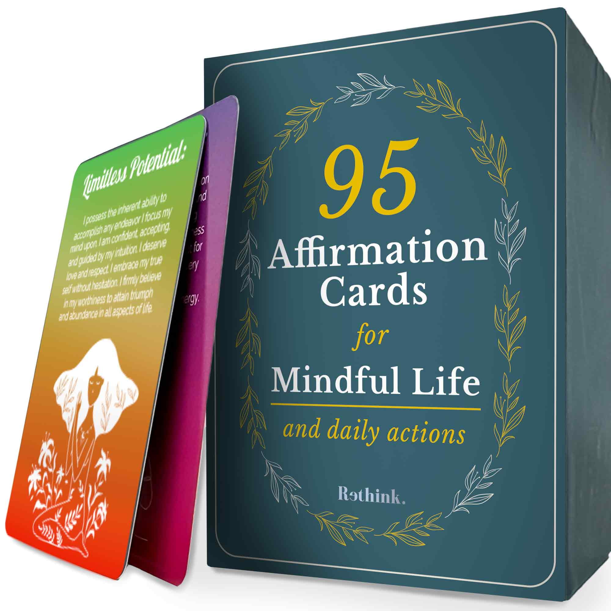 Quokka Positive Affirmation Cards for Women – 95 Mindfulness Meditation ...