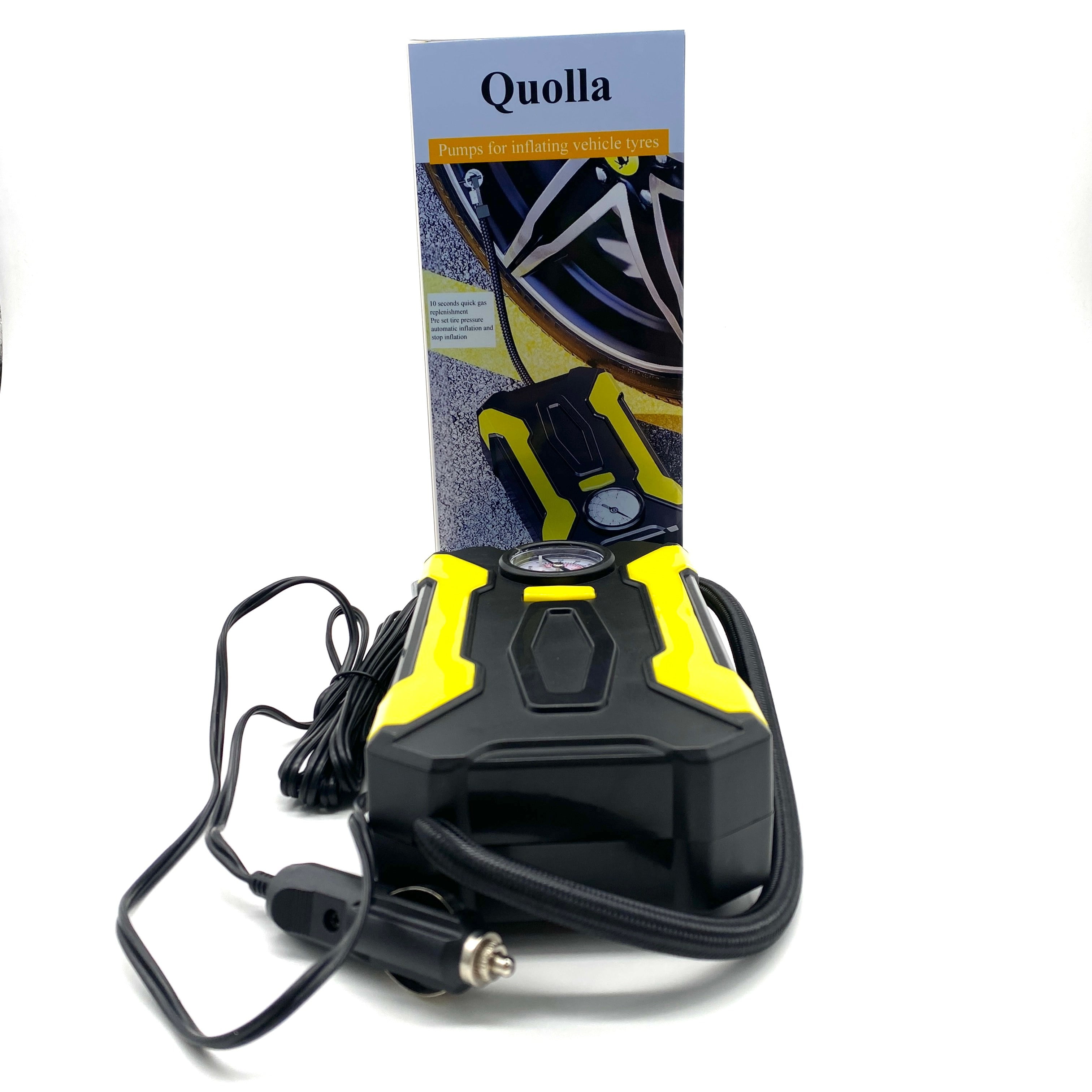 Quolla Pumps for inflating vehicle tyres Portable Air Compressor Pump ...