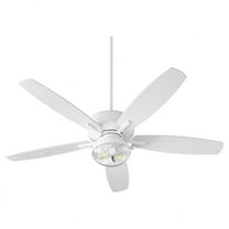 Quorum Lighting - Ovation - 5 Blade Ceiling Fan with 3 Light Kit In ...