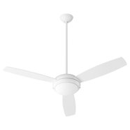 Quorum International Empress Collection 52" Studio White Ceiling Fan, 5 ...