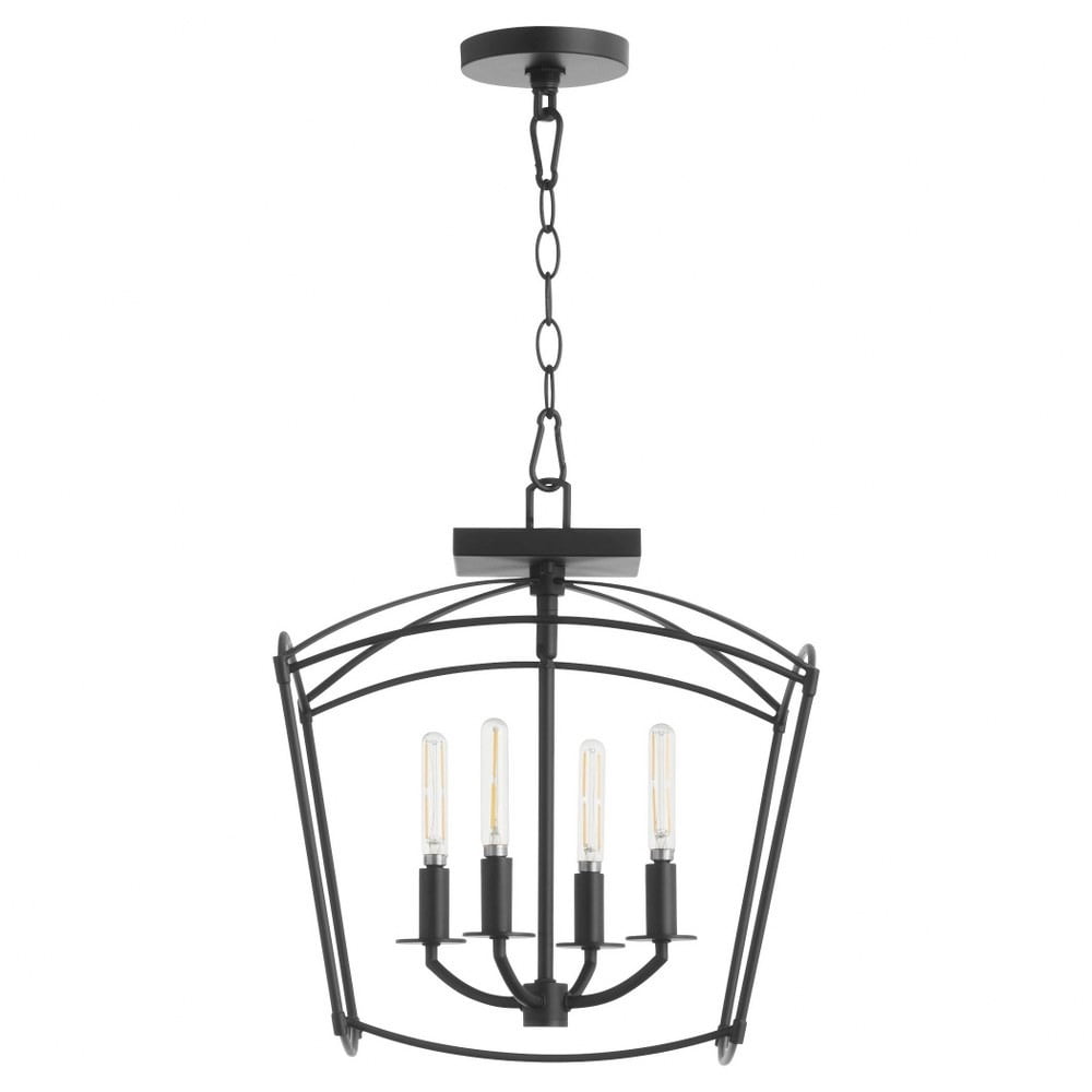 Quorum Lighting - Mantle - 4 Light Convertible Pendant-16 Inches Tall ...