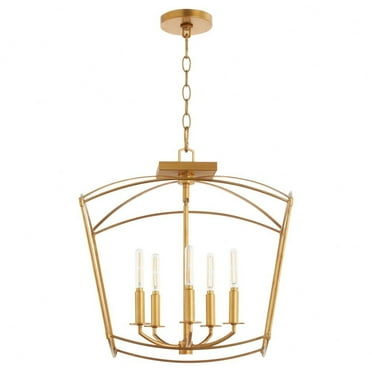 Quorum Lighting - Mantle - 5 Light Entry Foyer-31.5 Inches Tall and 19 ...