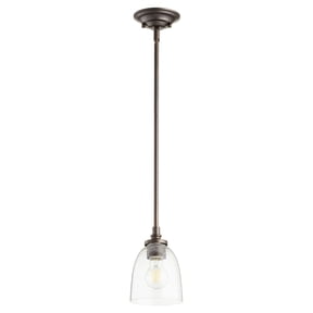 61-80-Quorum Lighting-Numen - 1 Light Pendant-Aged Brass Finish ...
