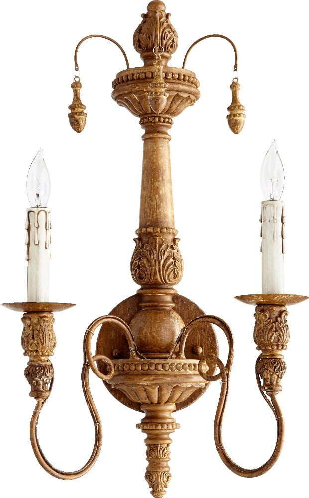 Quorum Lighting - Wall Mount - Salento - 2 Light Wall Mount in ...