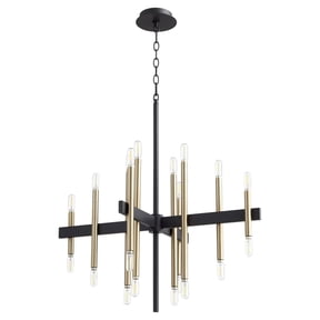Quorum Lighting - Three Light Chandelier - Spencer - 3 Light Nook ...