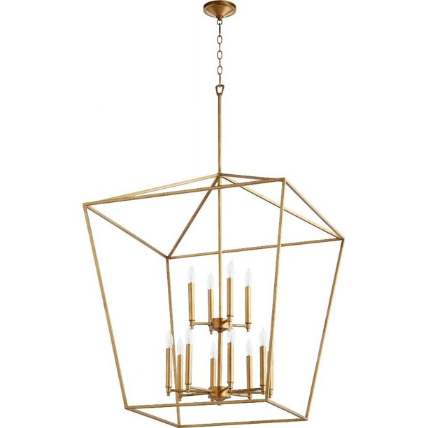 Quorum Lighting - 12 Light Entry Pendant - Entry - Gabriel - Twelve ...