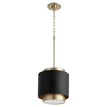 Quorum Lighting - Pendant - 1 Light Drum Pendant in Contemporary style ...