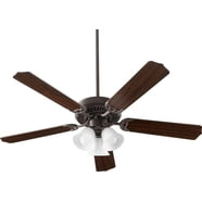 Quorum Lighting - Ovation - 5 Blade Ceiling Fan with 3 Light Kit In ...