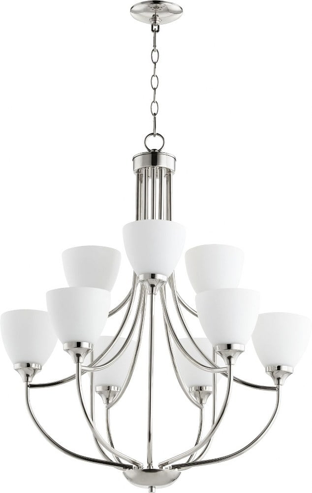 Quorum Lighting - Enclave - 9 Light 2-Tier Chandelier in Quorum Home ...