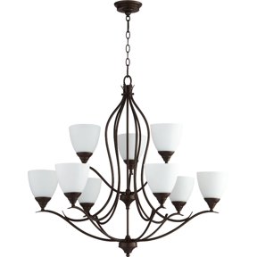 Quorum Lighting - Chandelier - Salento - 6 Light Chandelier in ...