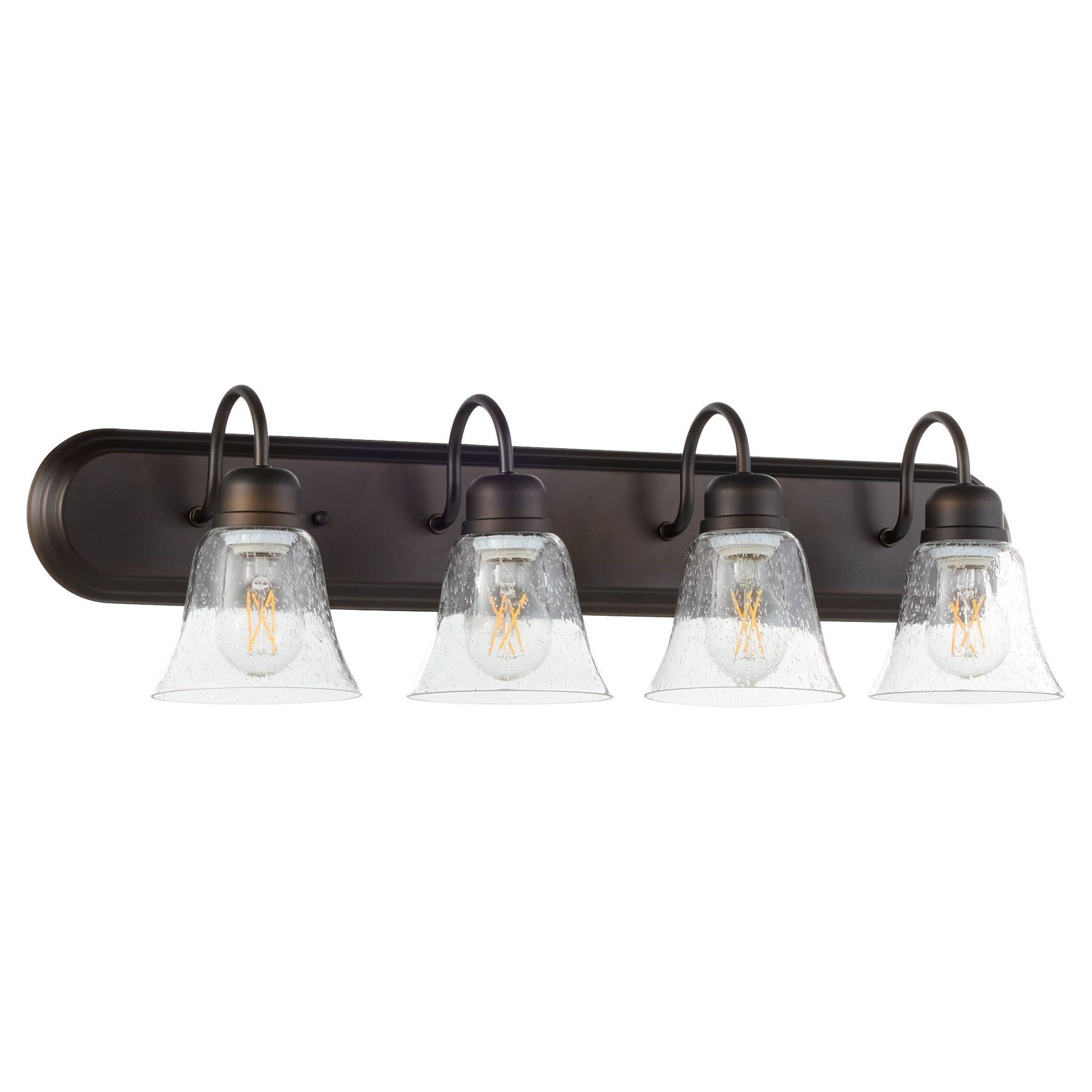 Quorum Lighting - Four Light Vanity - 4 Light Bath Vanity in Quorum ...