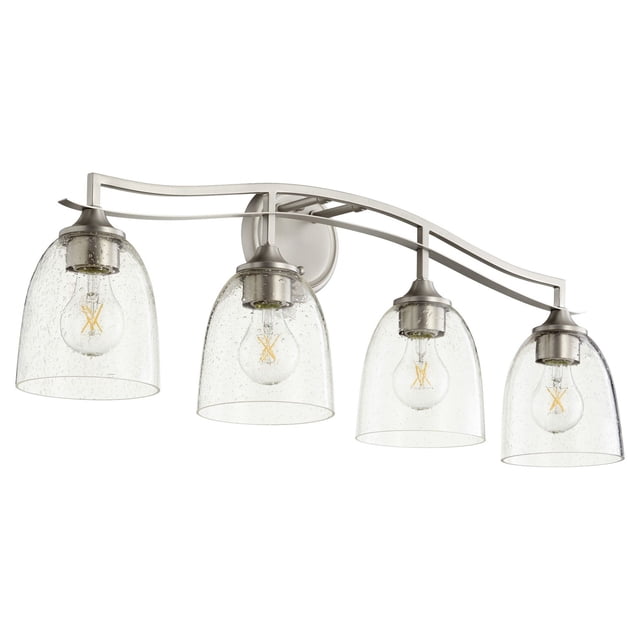 Quorum Lighting - Four Light Vanity - Jardin - 4 Light Bath Vanity in ...
