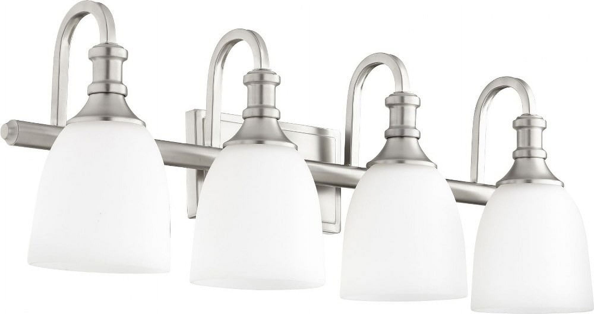 Quorum Lighting - Four Light Vanity - Richmond - 4 Light Bath Vanity in ...