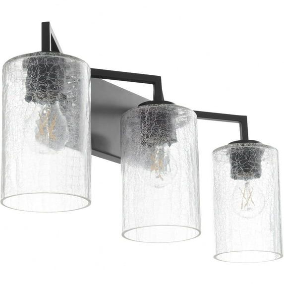 Merrick 3 - Light Matte Black / Black Traditional Wall Sconce - Walmart.com