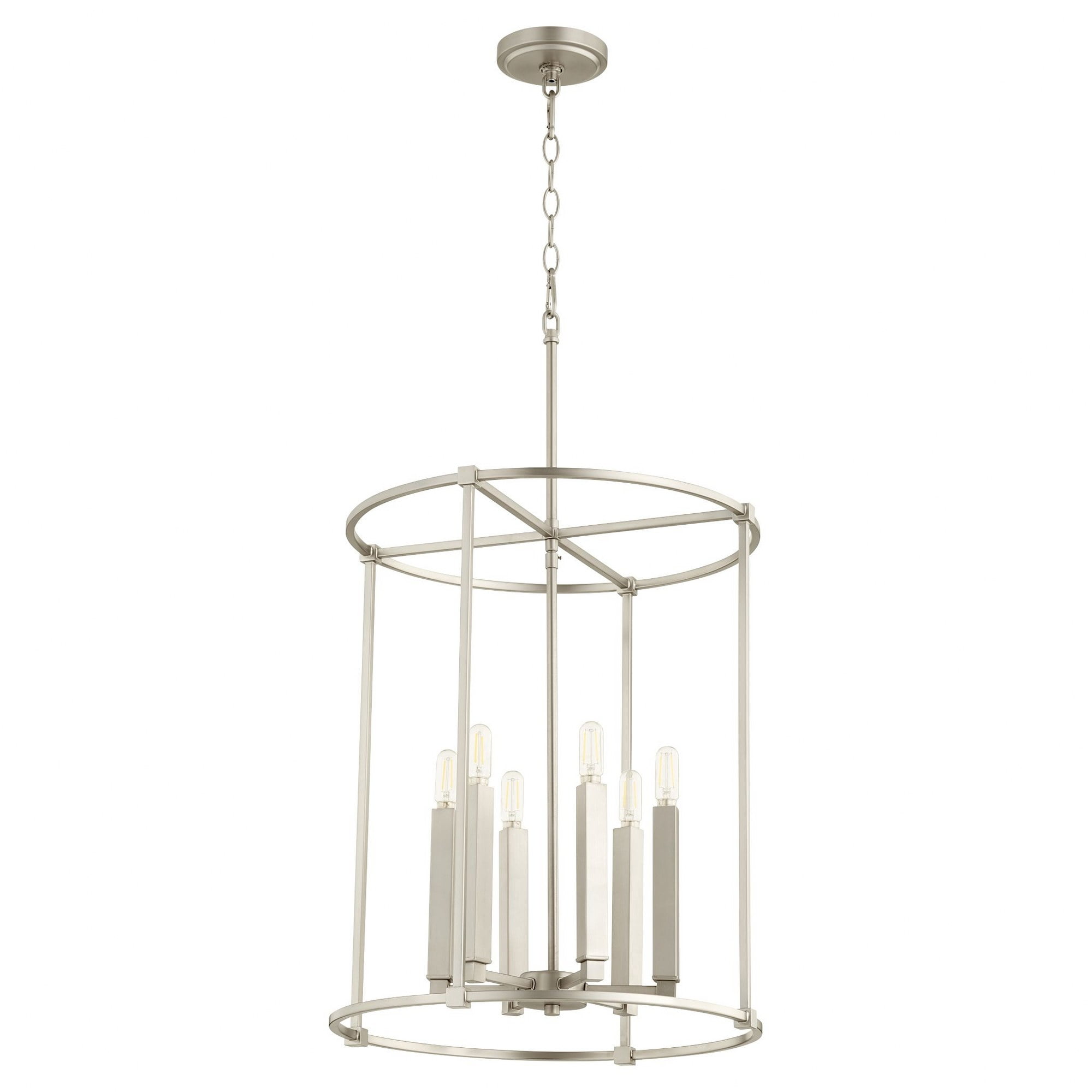 Quorum Lighting - Olympus - 6 Light Entry Foyer In Soft Contemporary ...