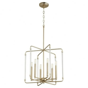 Quorum Lighting - One Light Pendant - Pendant - 1 Light Drum Pendant in ...