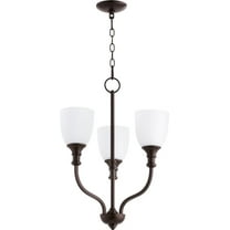 Quorum Lighting - Three Light Chandelier - Enclave - 3 Light Chandelier ...