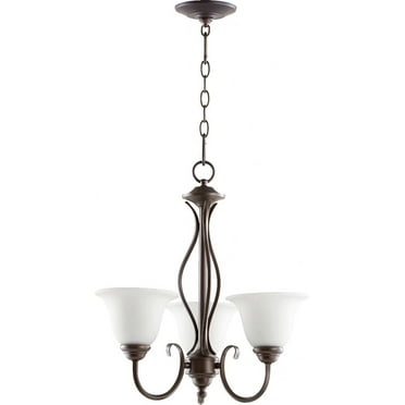 Quorum Lighting - Three Light Chandelier - Spencer - 3 Light Nook ...
