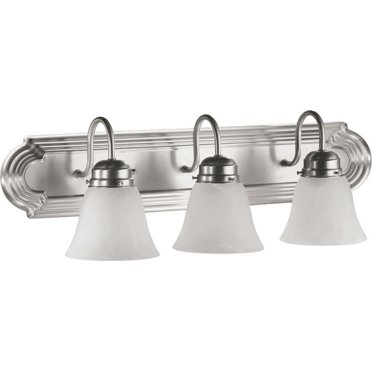Modern LED Bathroom Vanity Light, 3-Light Wall Mounted Industrial ...