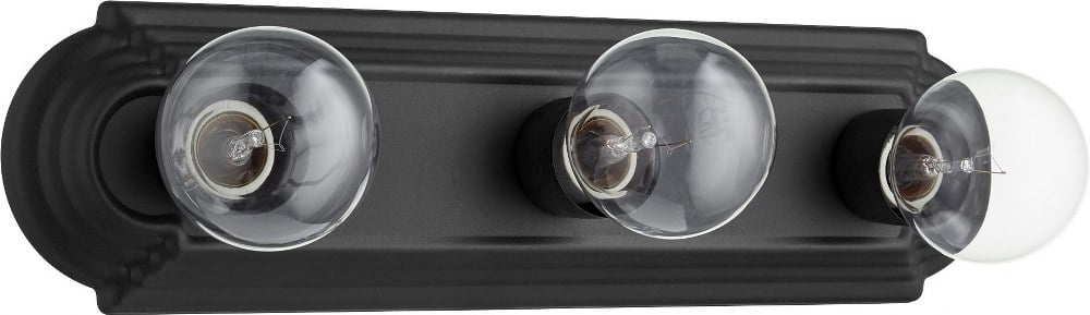 Quorum Lighting - Three Light Vanity - 3 Light Stepped Bath Vanity in ...