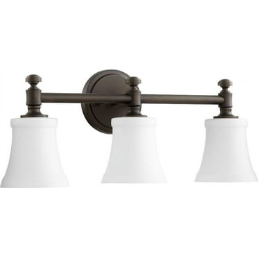 Quorum Lighting - Four Light Vanity - Jardin - 4 Light Bath Vanity in ...
