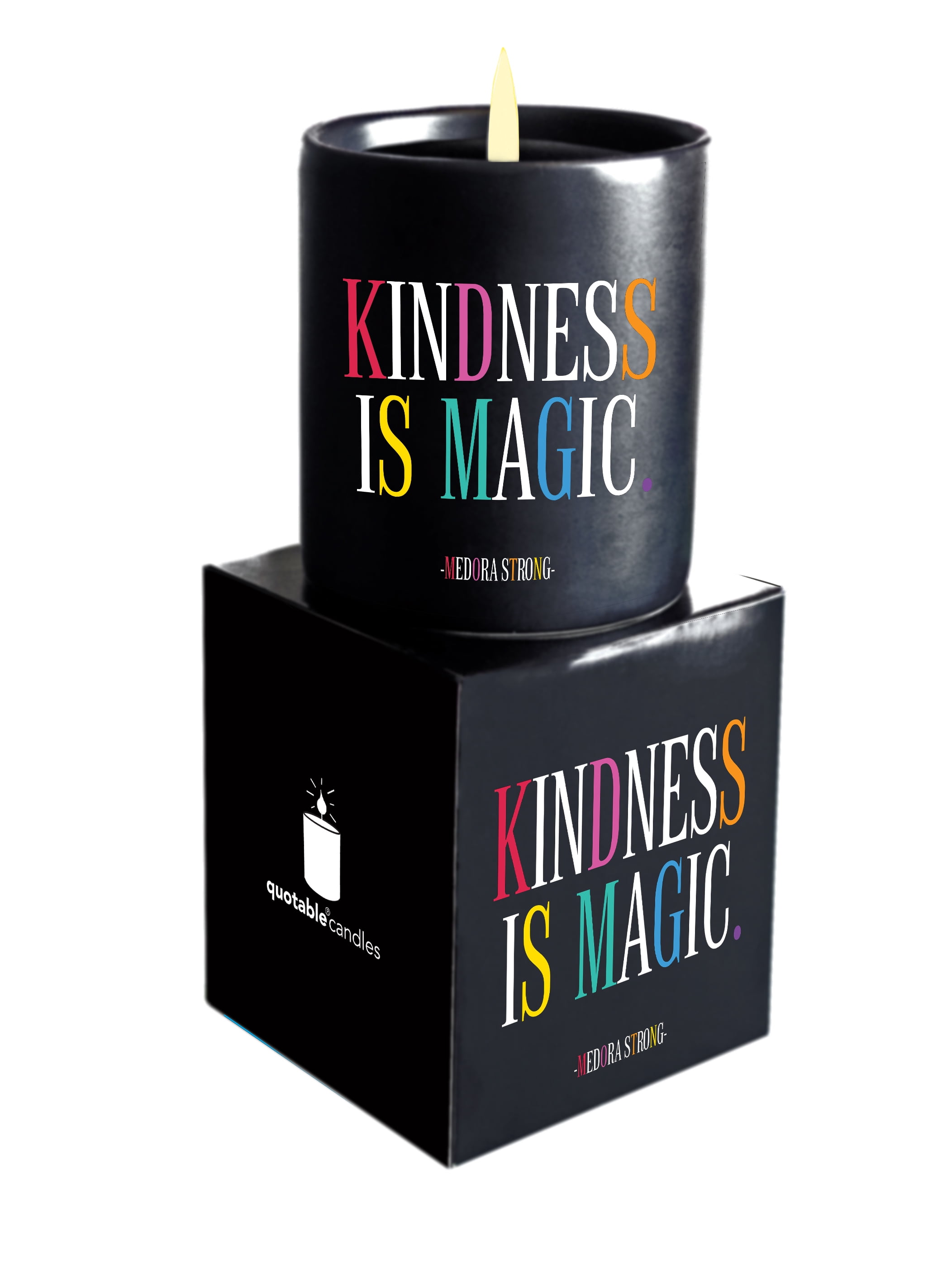 Quotable "Kindness is Magic" Quote Candle - Walmart.com