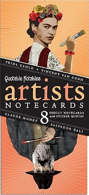 Quotable Notables: Artist Notecards (Pack of 8) - Walmart.com