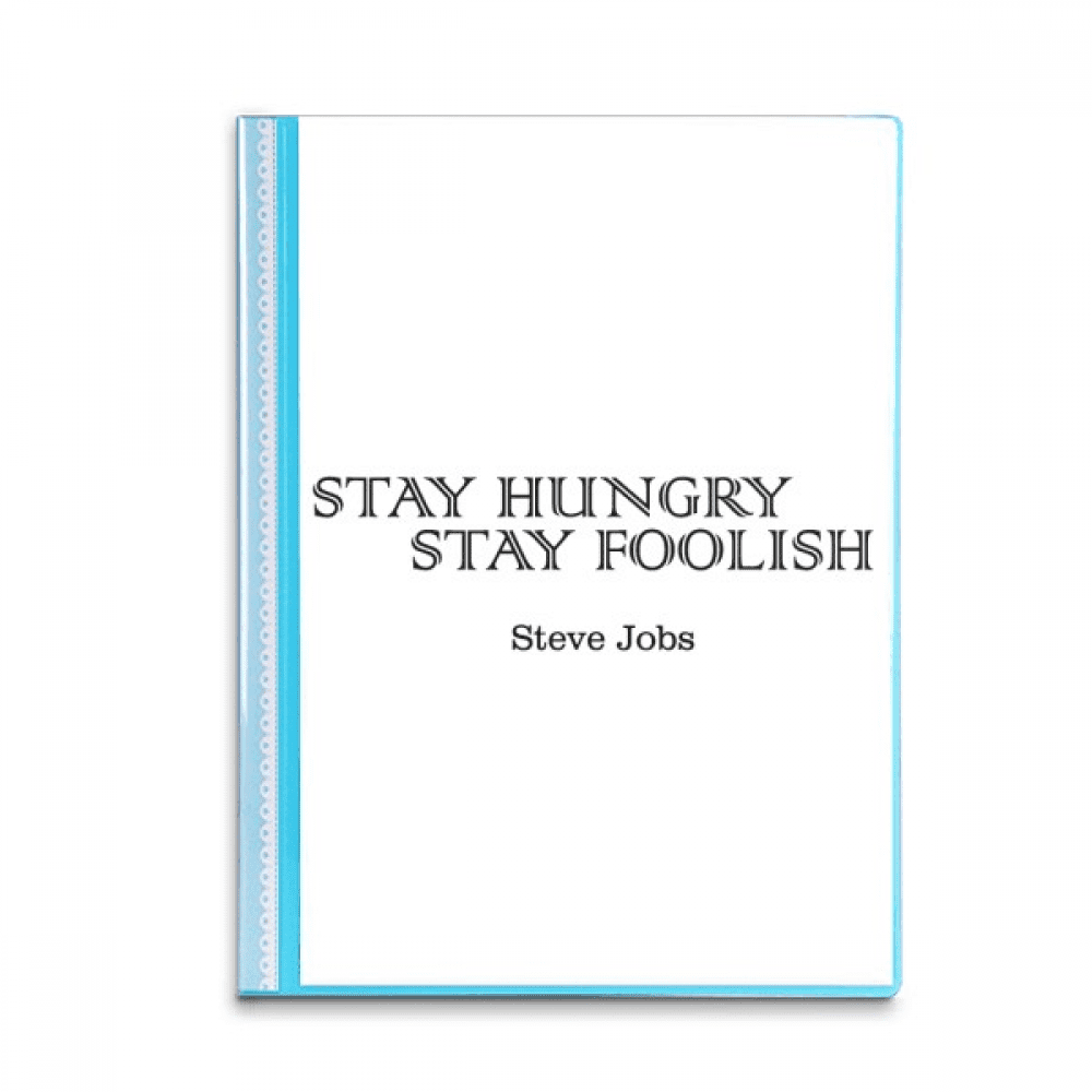 Quote From Steve Jobs Art Deco Fashion Book Sheet Protectors Portfolio ...