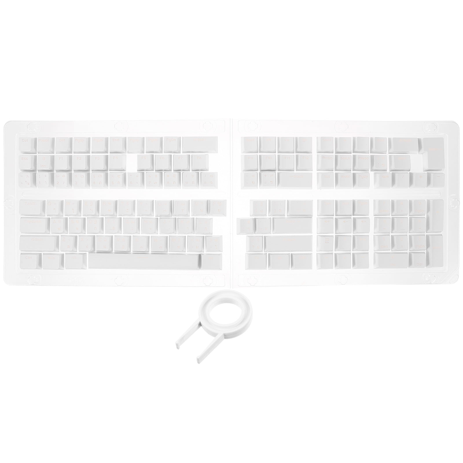 Quqiuxian 1 Set Mechanical Keyboard Keycap 132 Keys Thai Key For Gaming ...