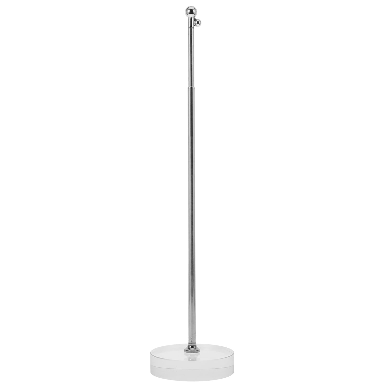 Quqiuxian 1PC Telescopic Flag Rack Crystal Base Flag Holder Conference ...