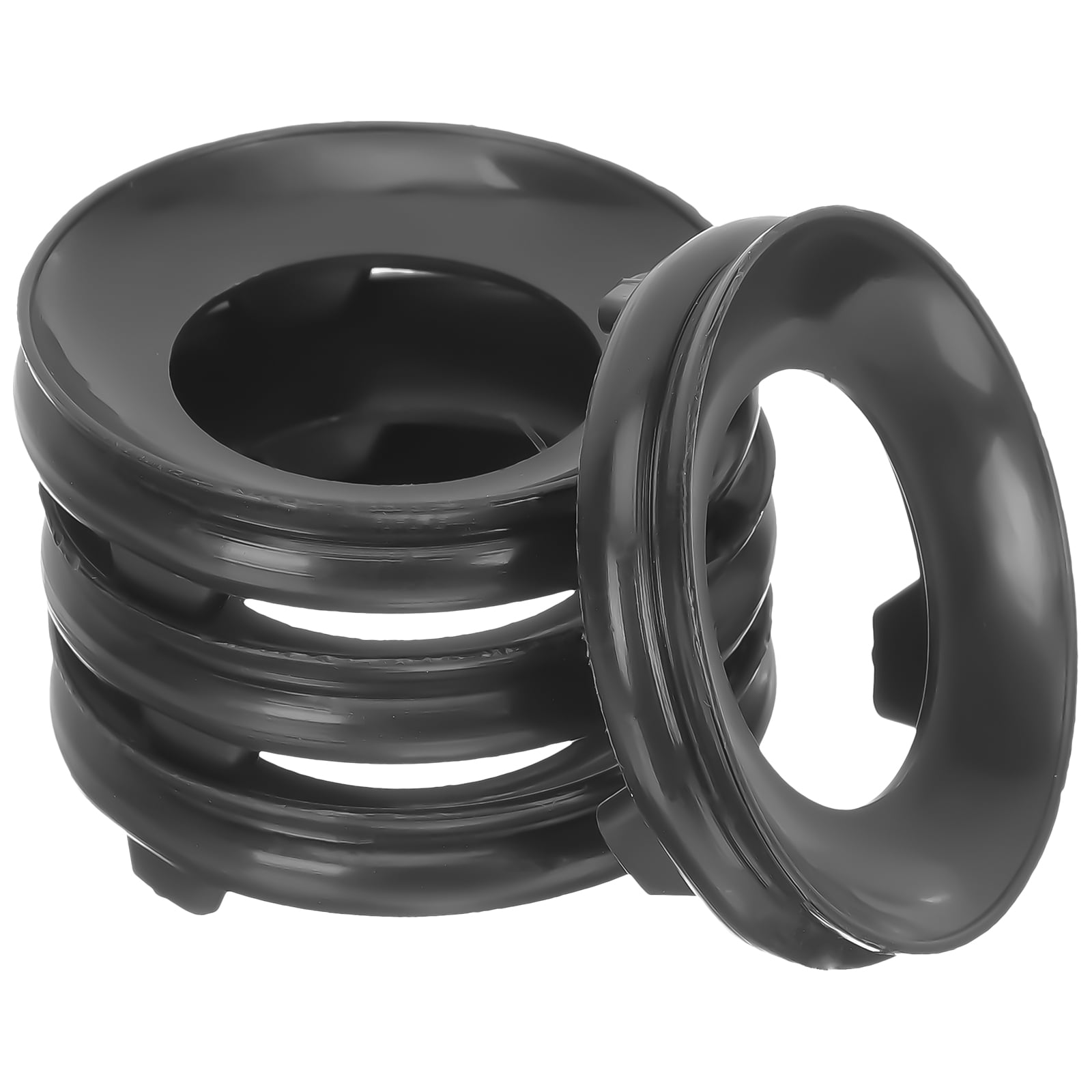 Quqiuxian 6pcs Egg Carved Bases Egg Carving Bases Plastic Base Calabash ...