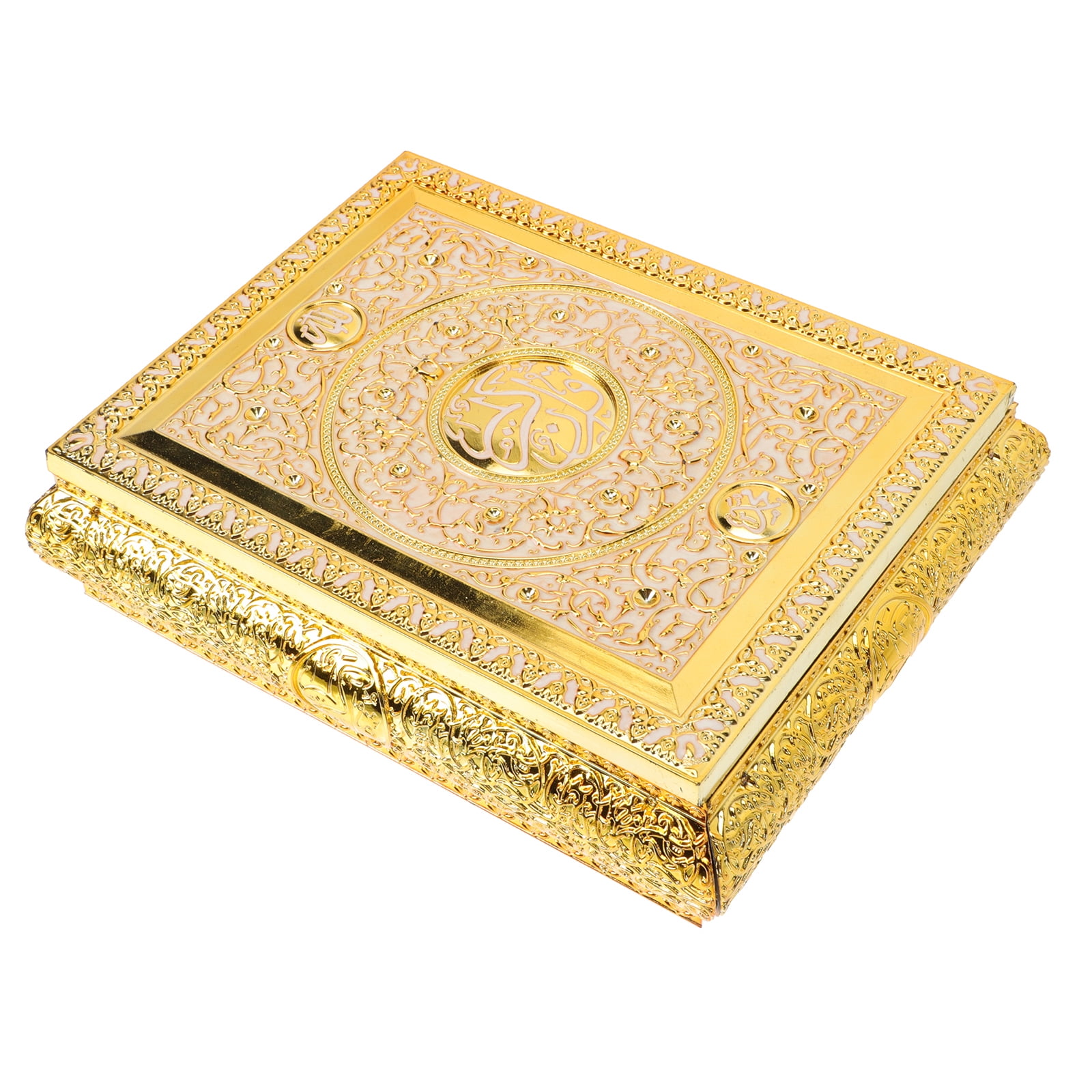 Quran Book Box Books Holder Bible Storage Container Velvet - Walmart.com