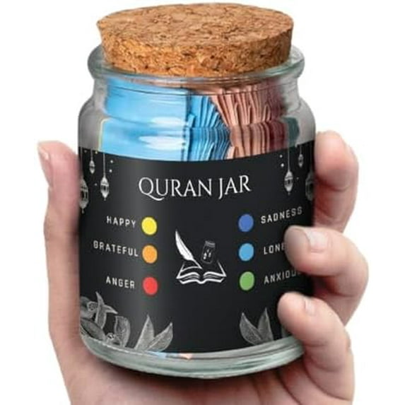 Quran Verse Jar - Spiritual Comfort Read For Emotions & Feelings ...