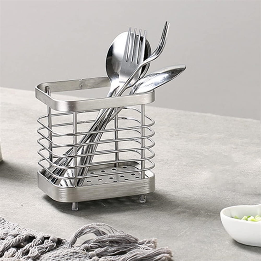 Quroko Kitchen Utensil Holder, Stainless Steel Utensil Holder ...