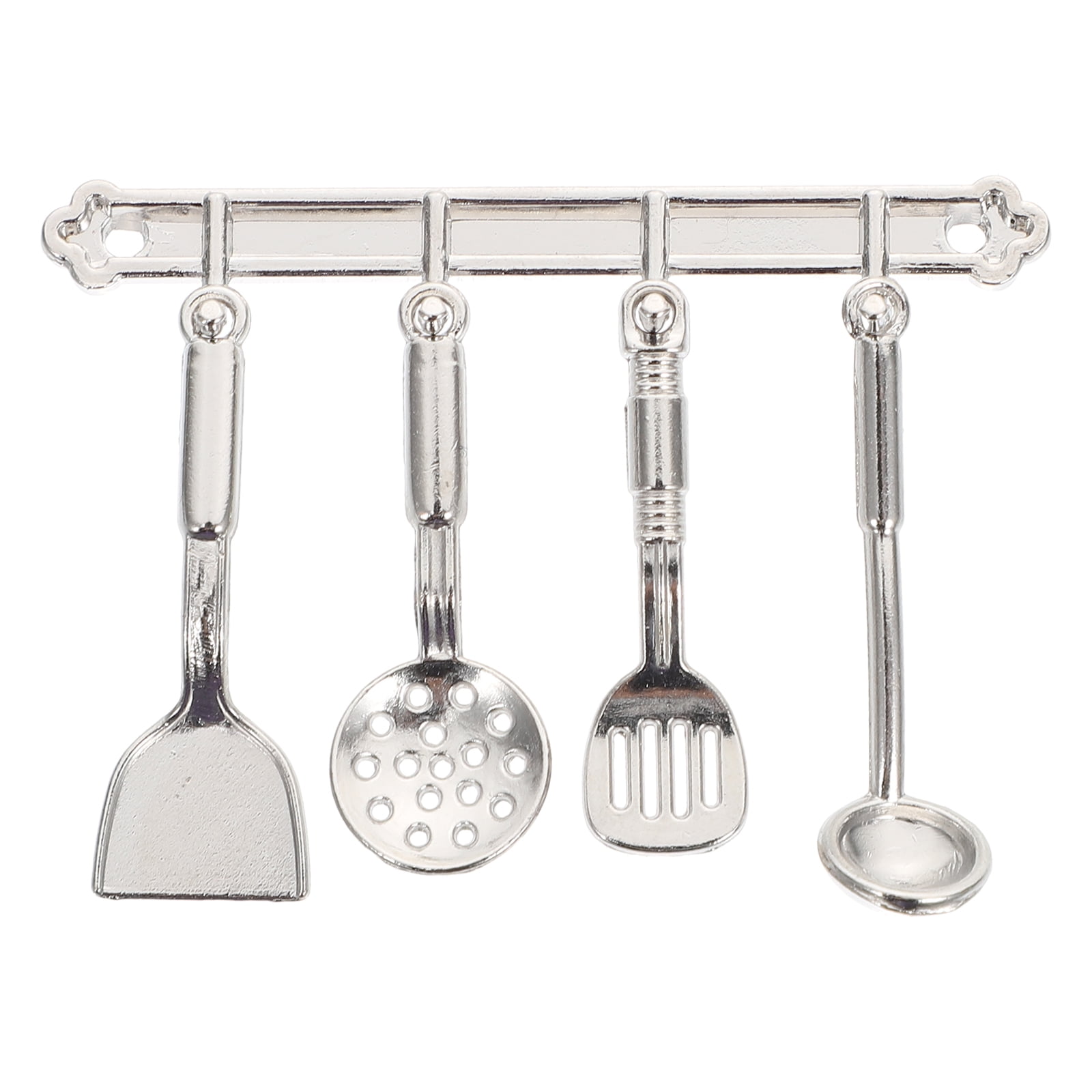 Qusenong 1 Set Mini House Kitchen Cookware Kit Pretend Play Toys Kids ...