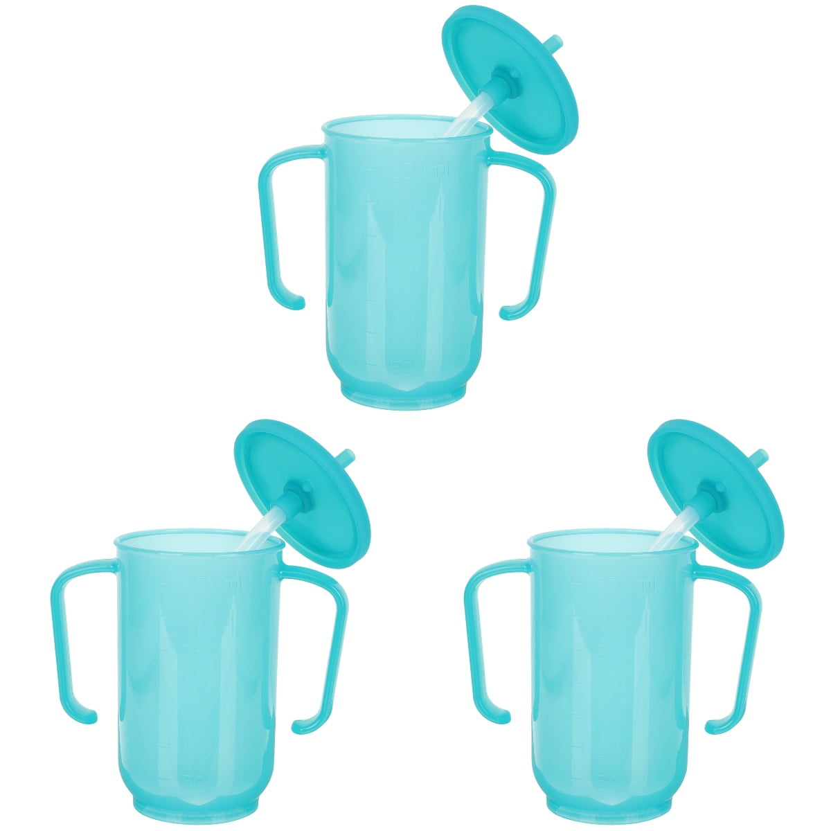 Qusenong 3pcs Bedridden Patient Liquid Feeding Straw Cup Convalescent ...