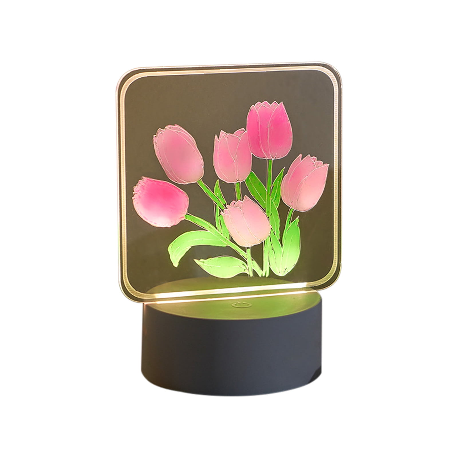 Outoloxit Acrylic Transparent Notepad Erasable Ins Wind Message Board ...