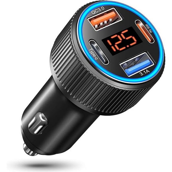 Cigarette Lighter Voltmeter