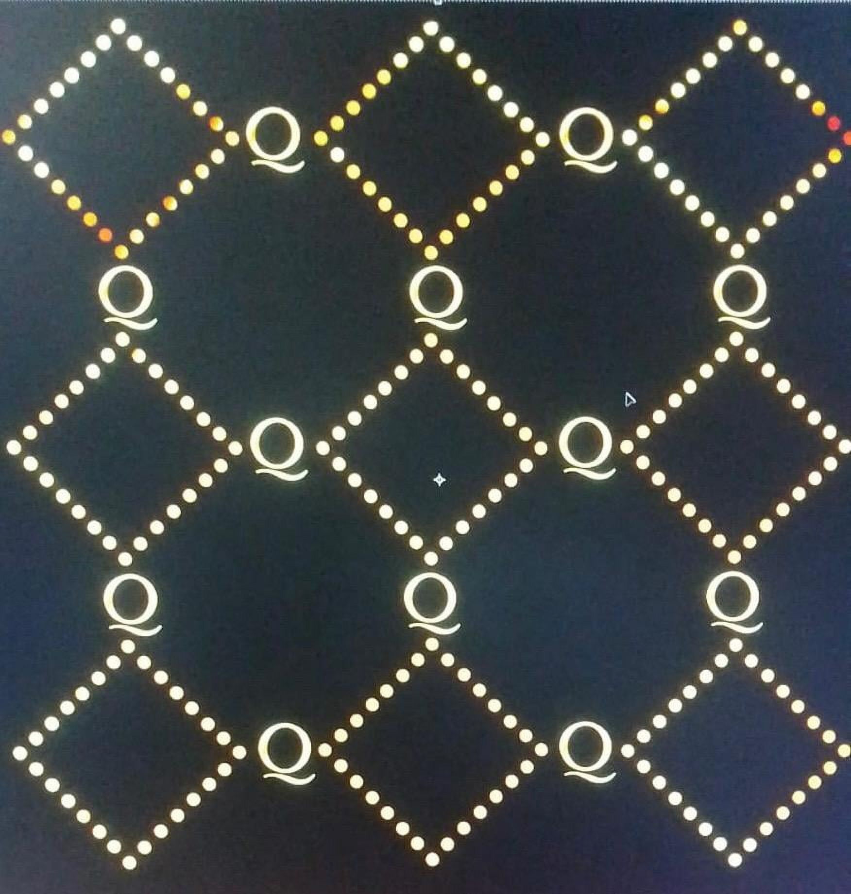 Qweeni Cap - Black Lattice - Walmart.com