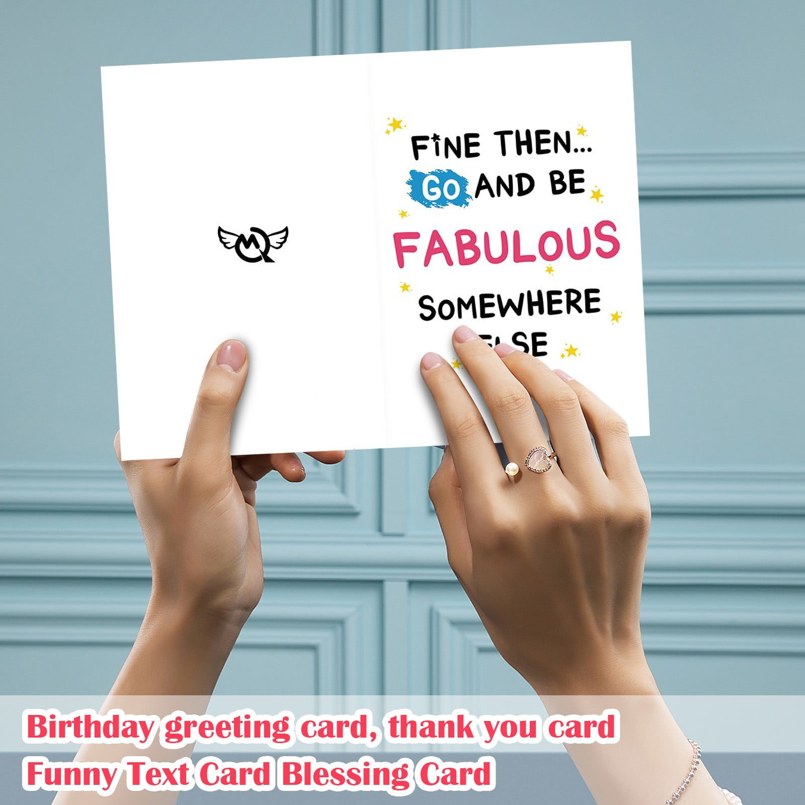 Qwertyu Humorous Going Away Card for Boss Coworker, Funny Colleague ...