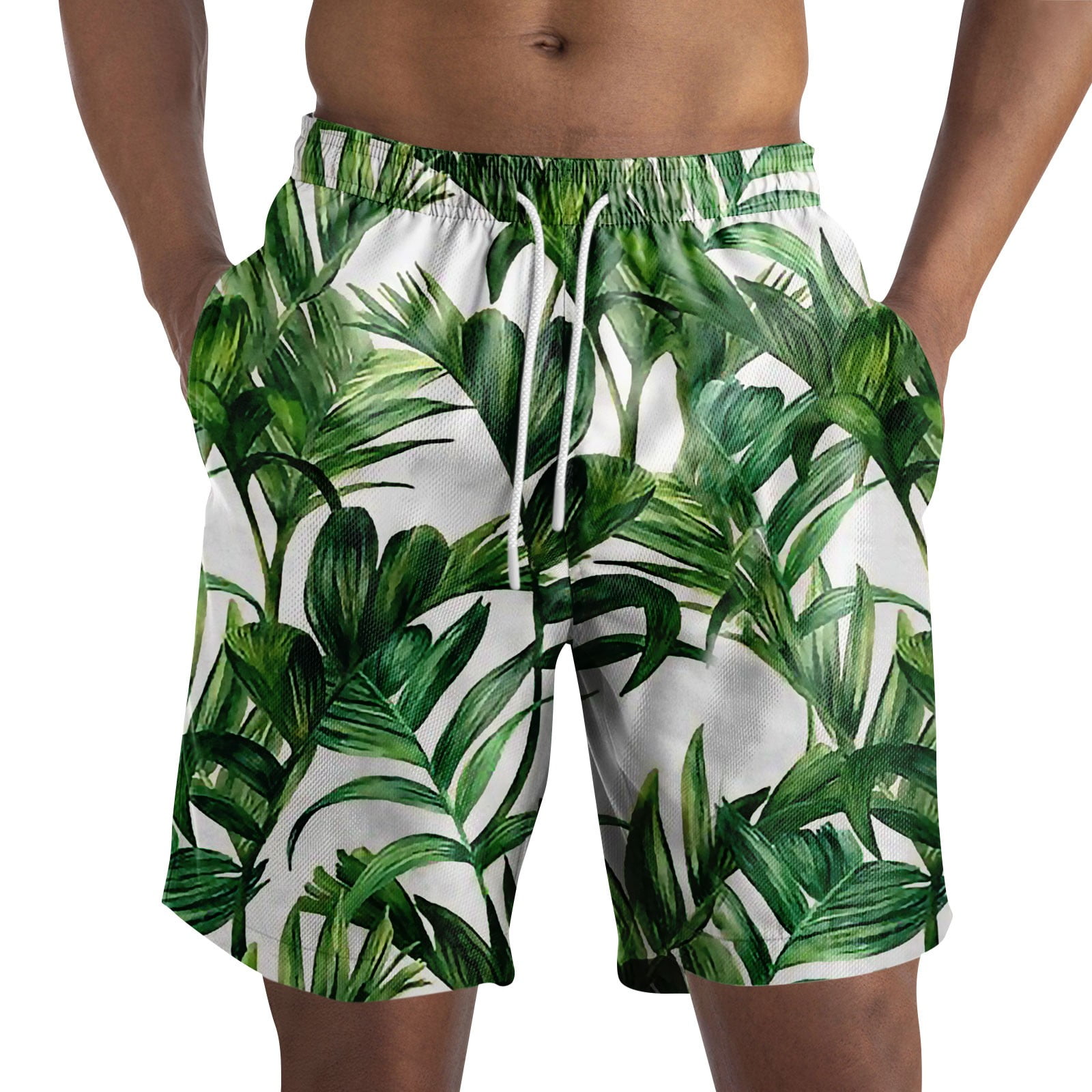Qwertyu Mens Swim Trunks Swimsuit Mens Fashion 3d Print Swim Board