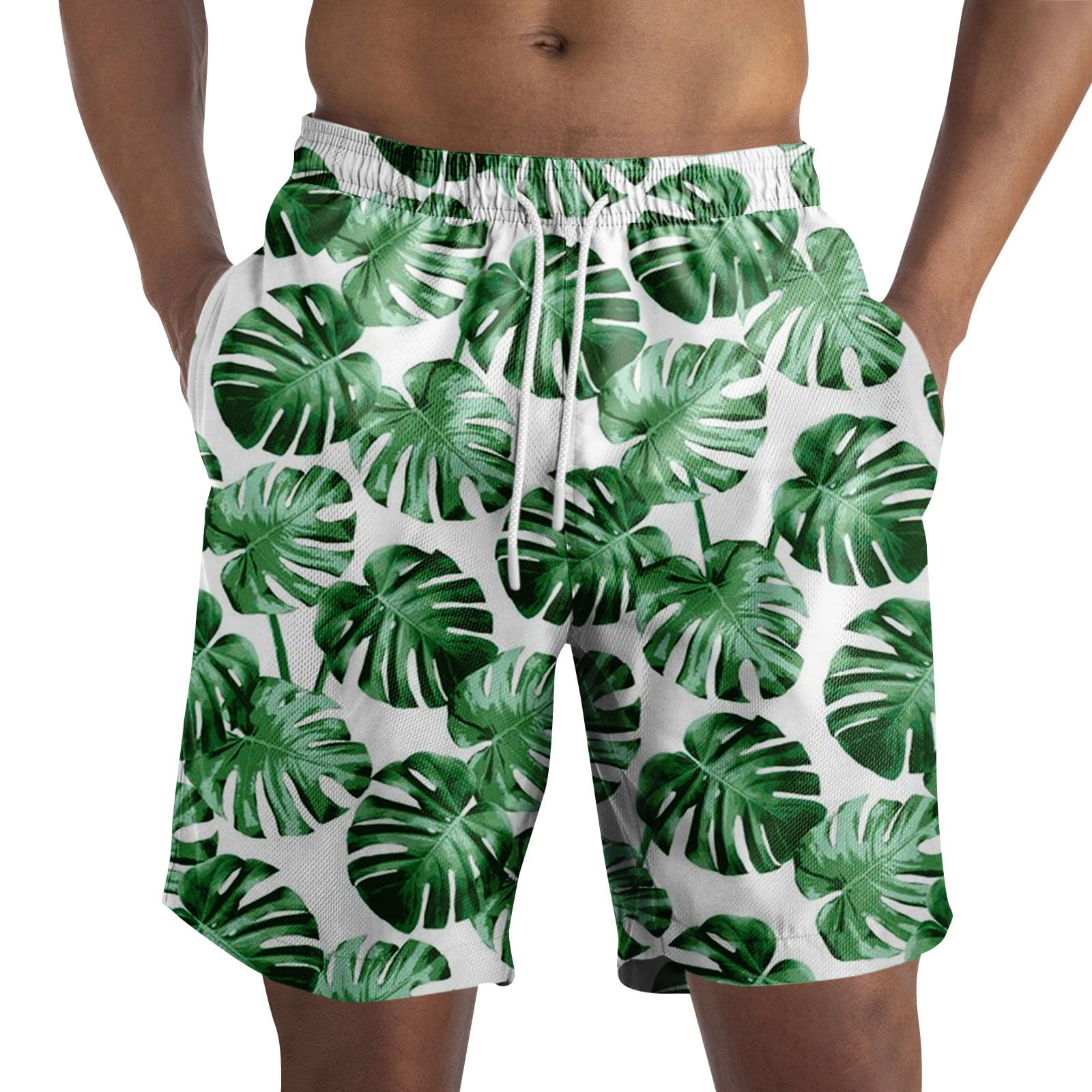 Qwertyu Mens Swim Trunks Swimsuit Mens Fashion 3d Print Swim Board