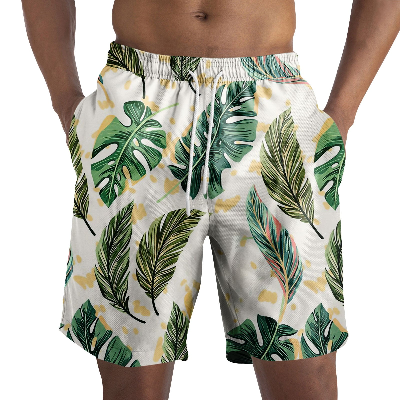 Qwertyu Men's Swim Trunks Swimsuit Mens Fashion 3D Print Swim Board ...