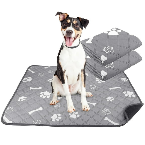 Non-Slip Washable Pee Pads for Dogs,Extra Large Ultra-Absorbent and ...