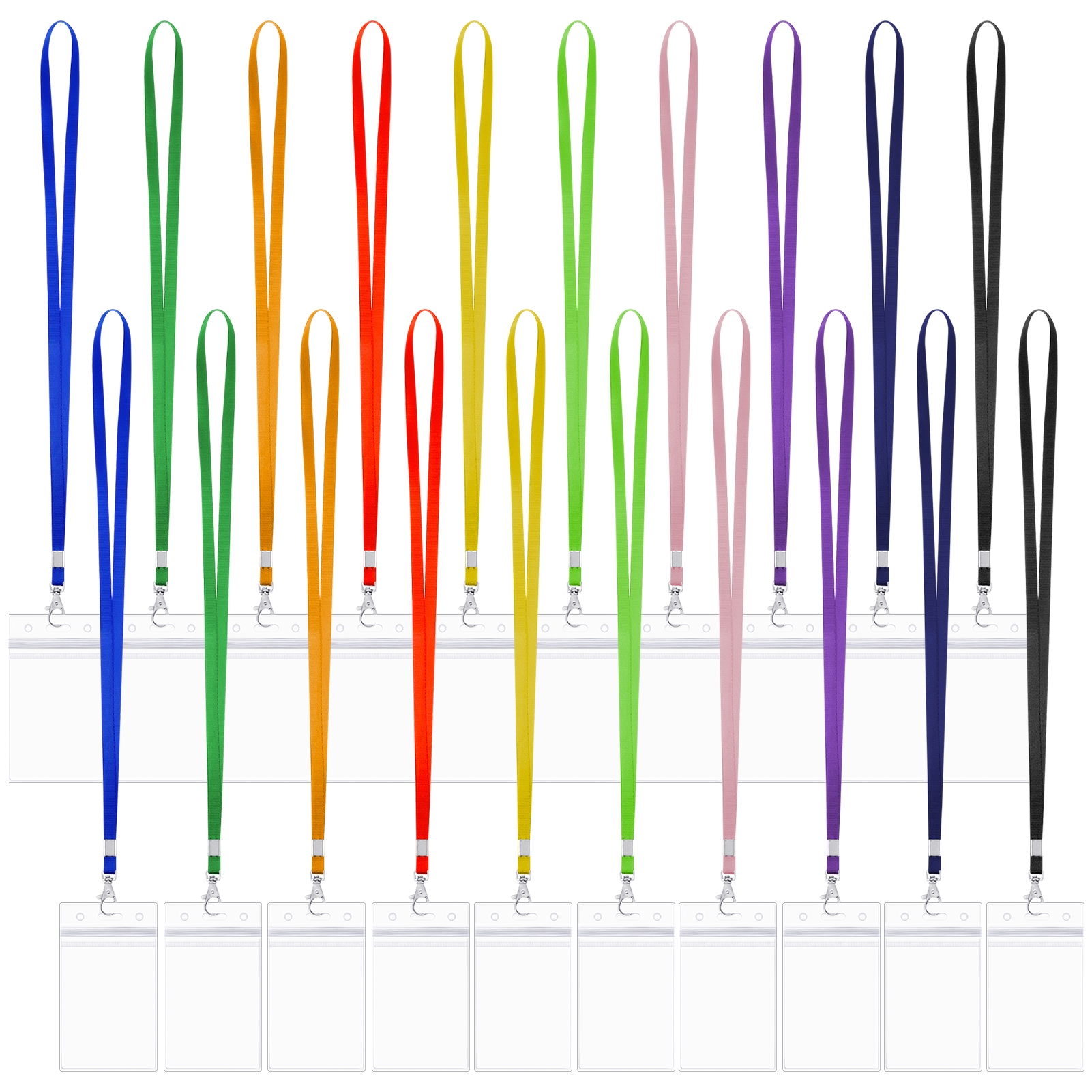 Advantus Proximity ID Badge Holder, Horizontal, 3 3/8w x 2 3/8h, Clear ...