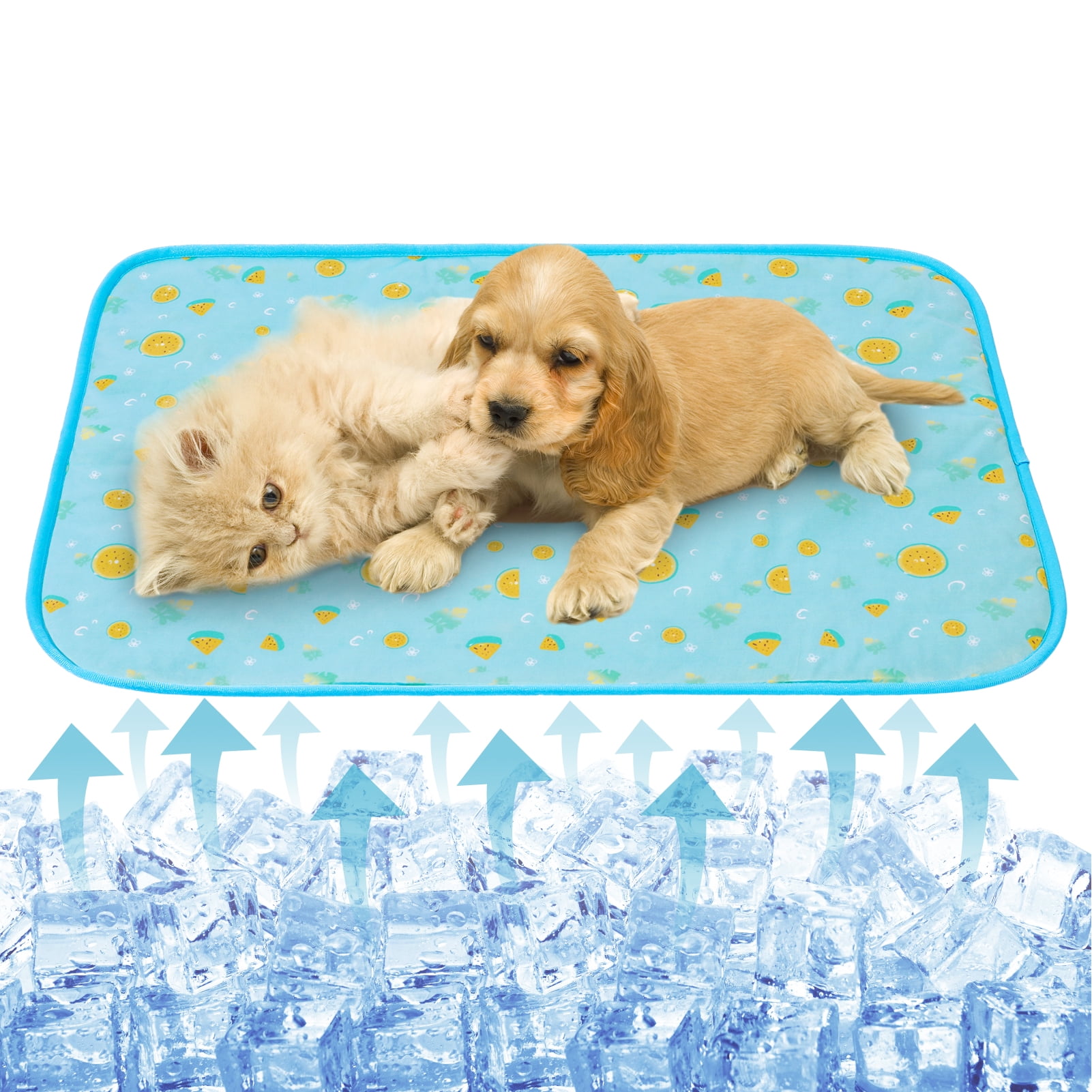 Qweryboo Pet Cooling Mat, Breathable, Washable, Portable, for Indoor ...